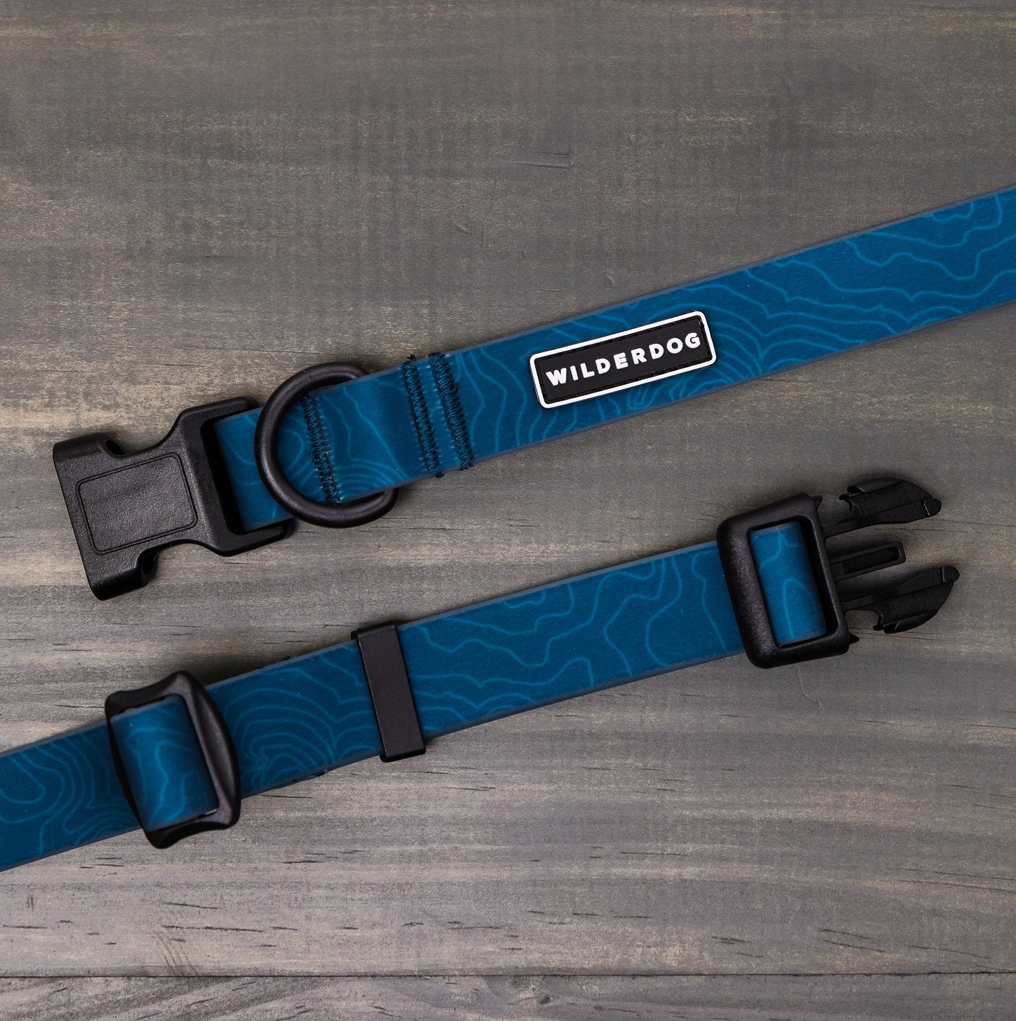 Pacific Blue Waterproof Collar – Wilderdog