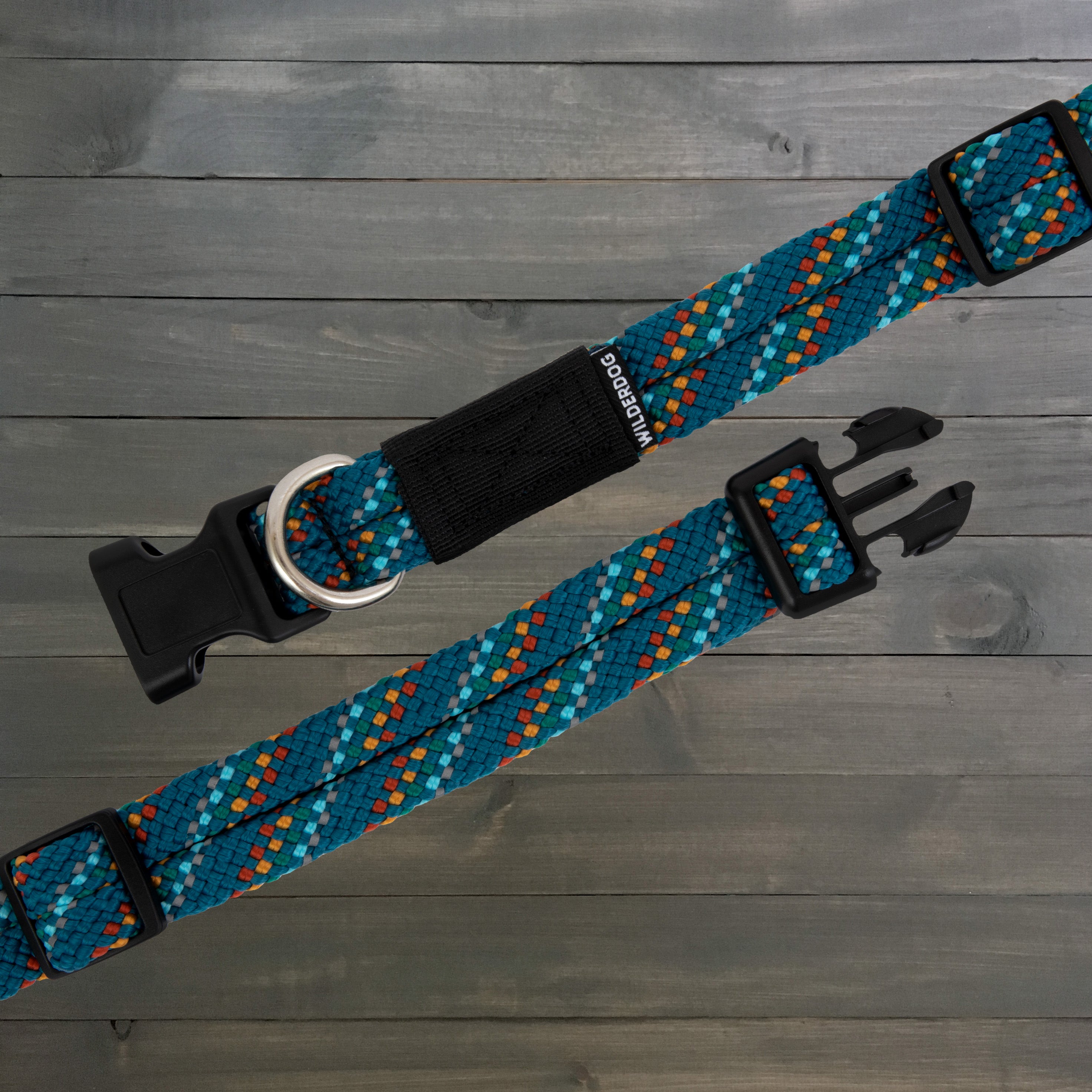 Pacific Blue Reflective Collar – Wilderdog